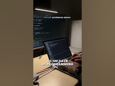 54/100, 50 Days of Coding In 12 Seconds #codewithme #motivation #javascript #fullstack # ...
