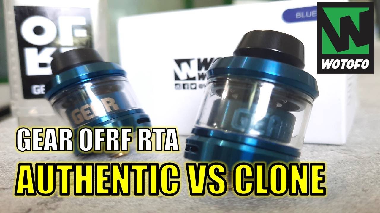 Gear RTA by Wotofo vs Clone bagusan mana| by Dikwan Vape - YouTube