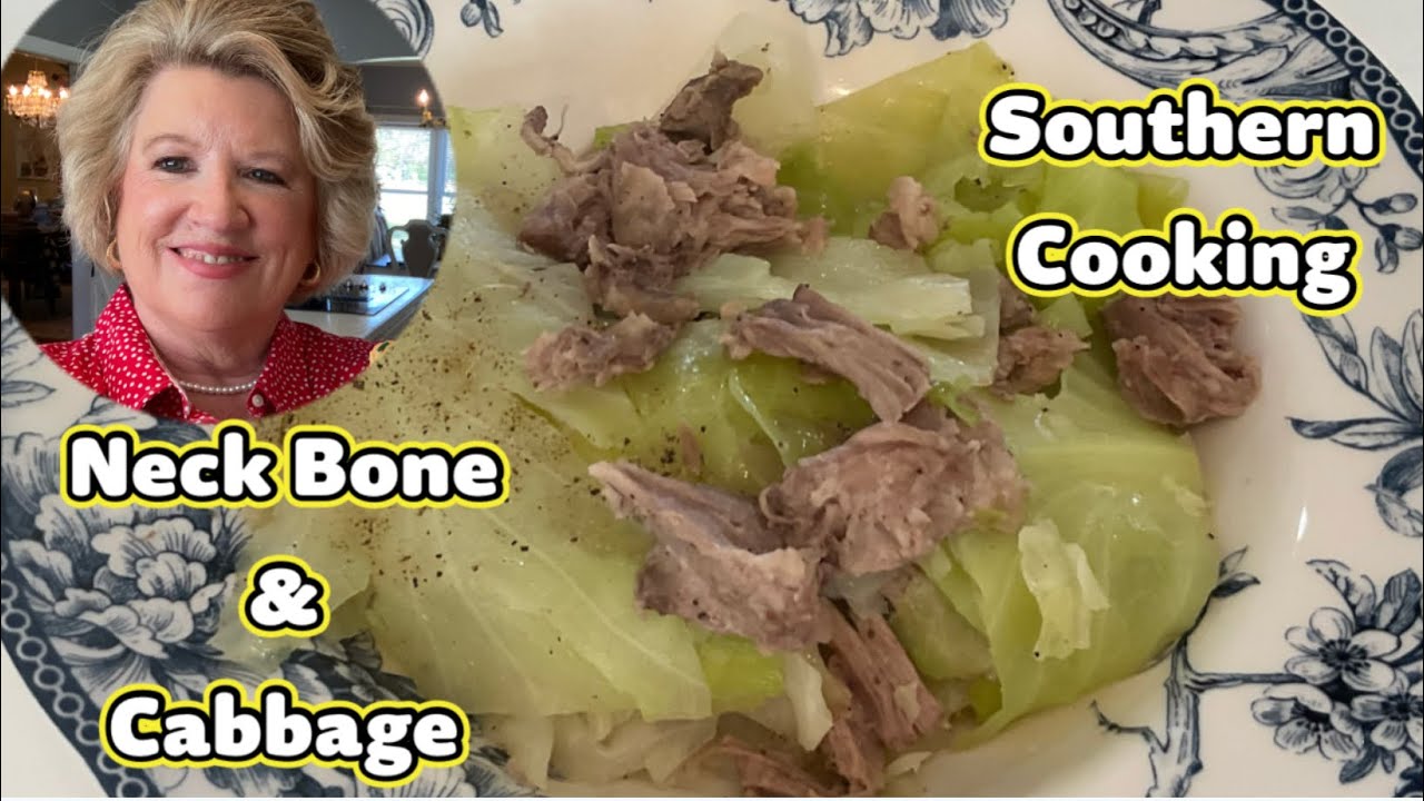 SOUTHERN NECK BONE & CABBAGE! Budget Dish So Simple & Delicious! - YouTube