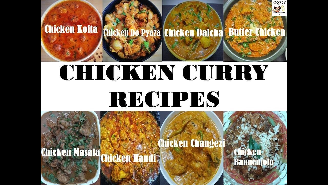 Chicken Curry Recipes | VJ's Kitchen - YouTube
