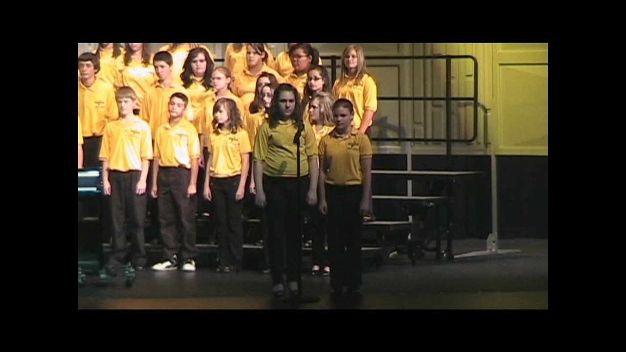Hamilton Twp. Middle School Choir 2010-05-12 (1 of 7) - YouTube