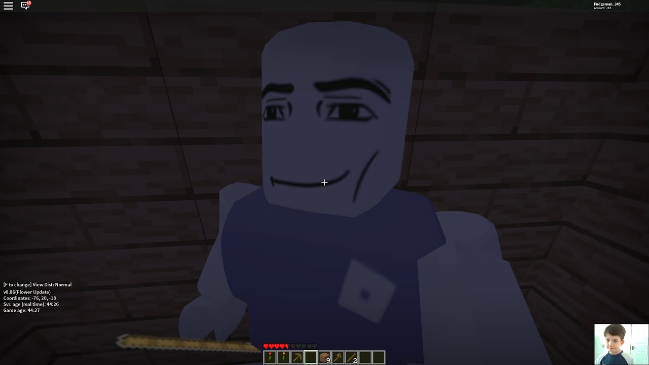 Minecraft BUT..... inside ROBLOX!! - YouTube