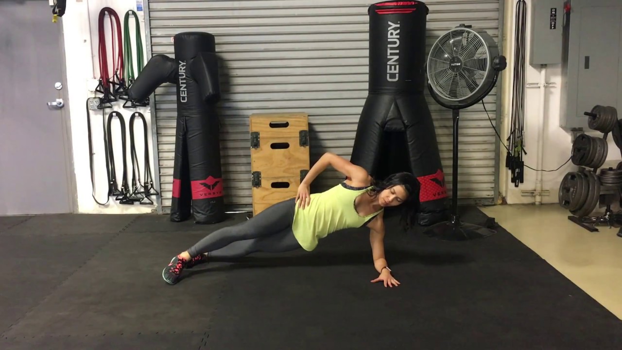 Side Plank Taps - YouTube