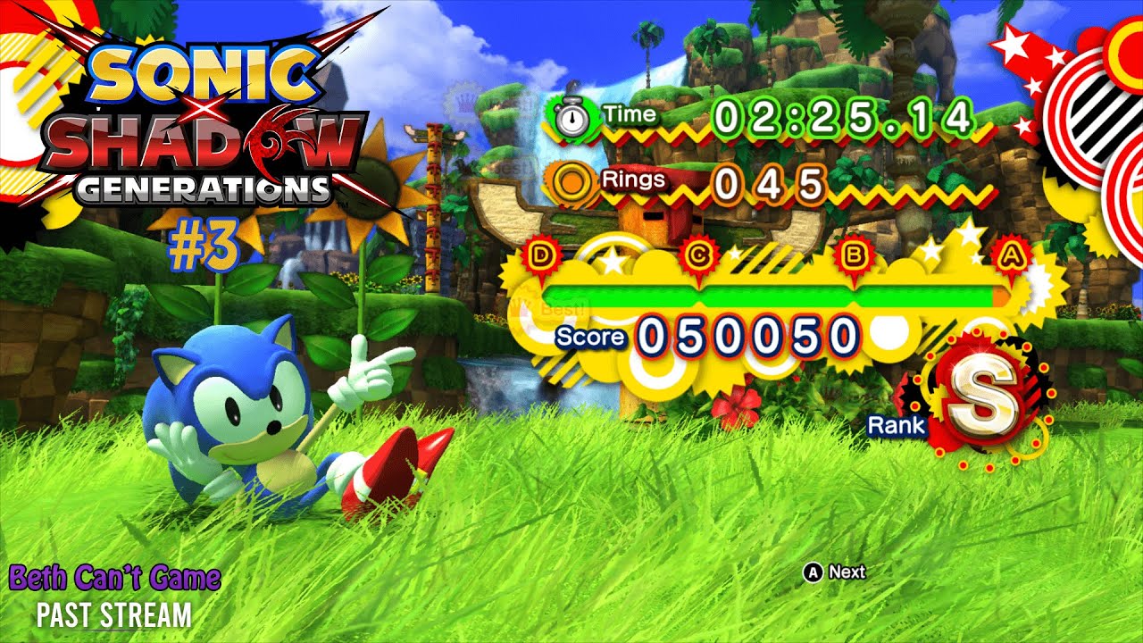 I had to re do it all and then some - Sonic x Shadow Generations Past ...
