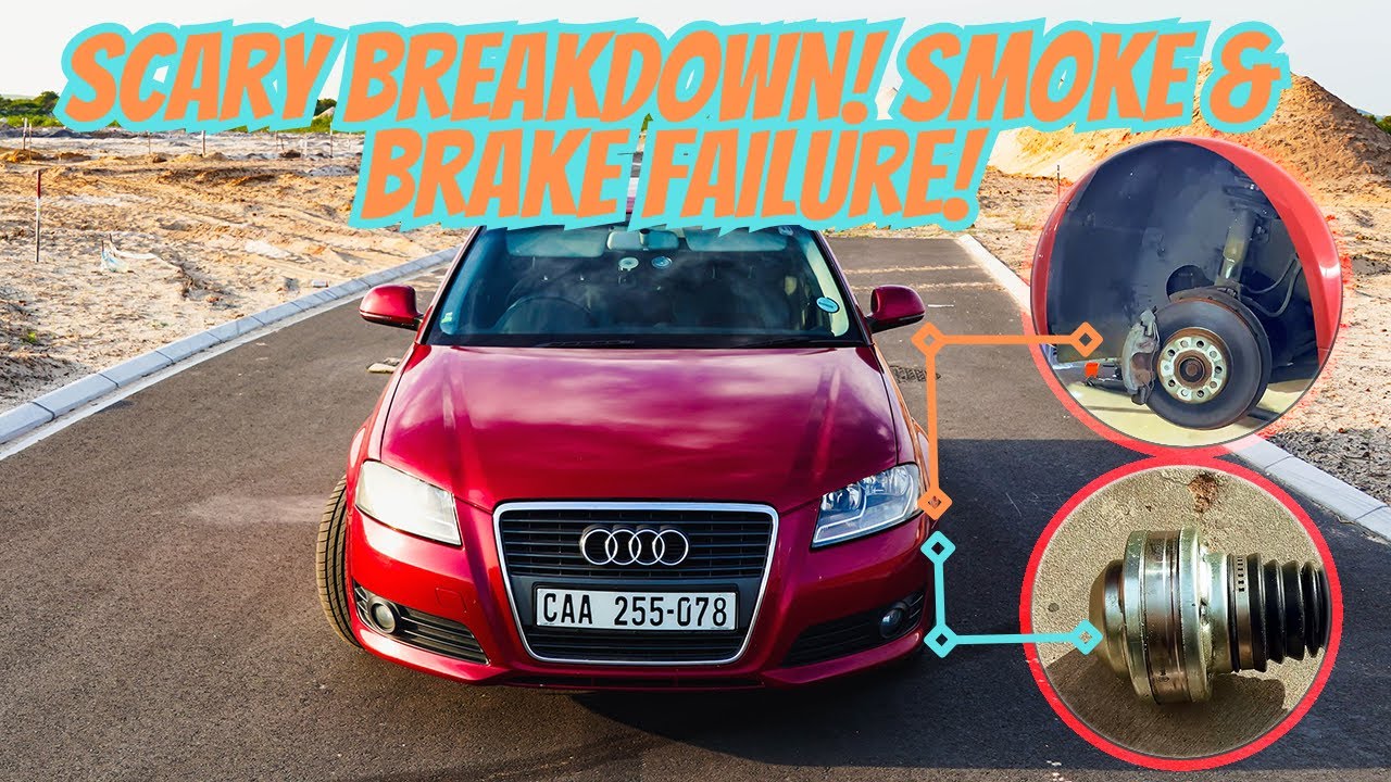 SCARY Audi A3 8P Almost Left Me Stranded! CV Joint & Brake Failure Fix ...