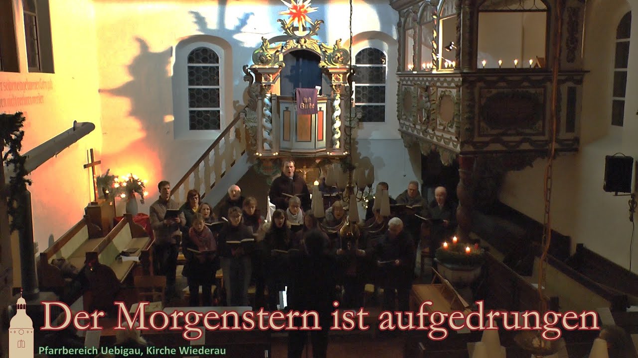 Der Morgenstern ist aufgedrungen (Michael Praetorius) - YouTube