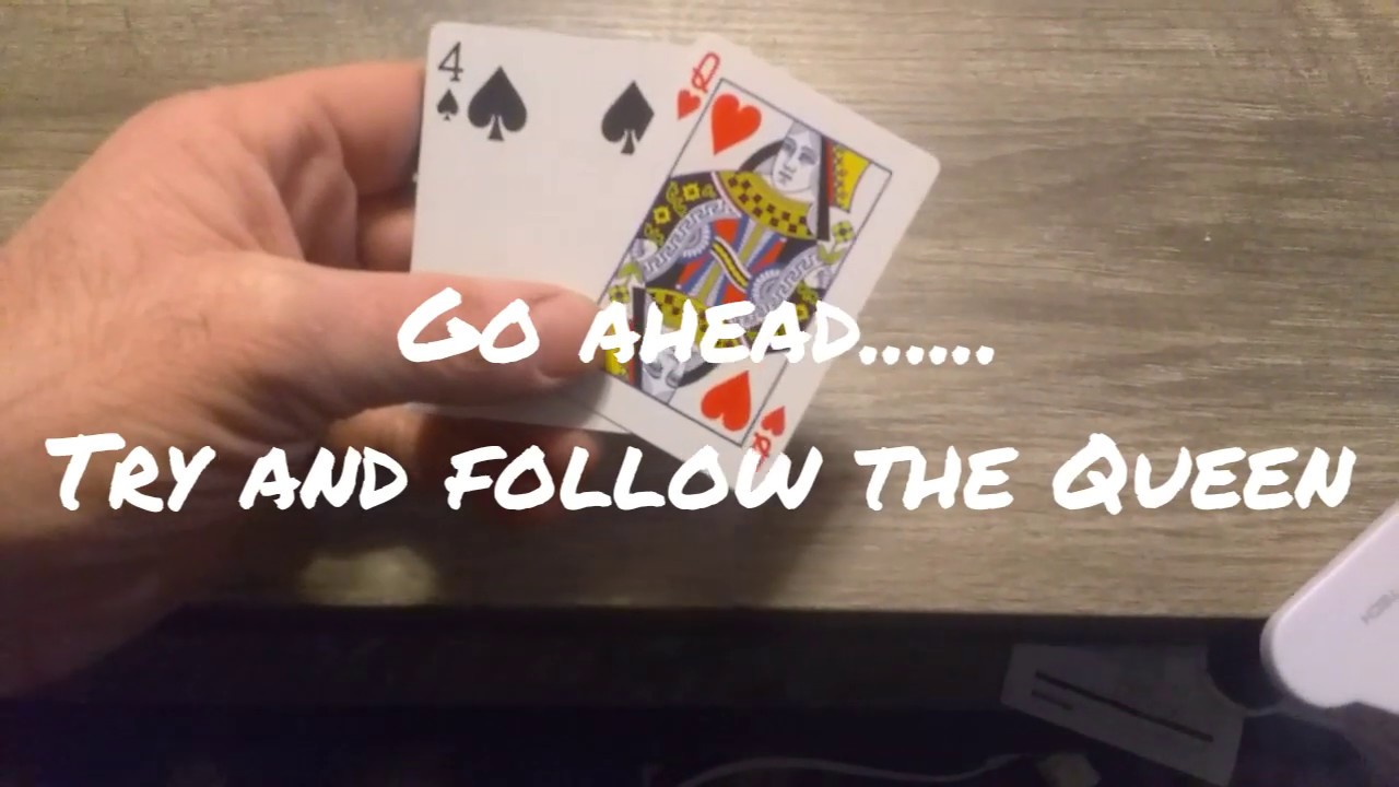 Magic Video - Can you follow the queen ? - YouTube