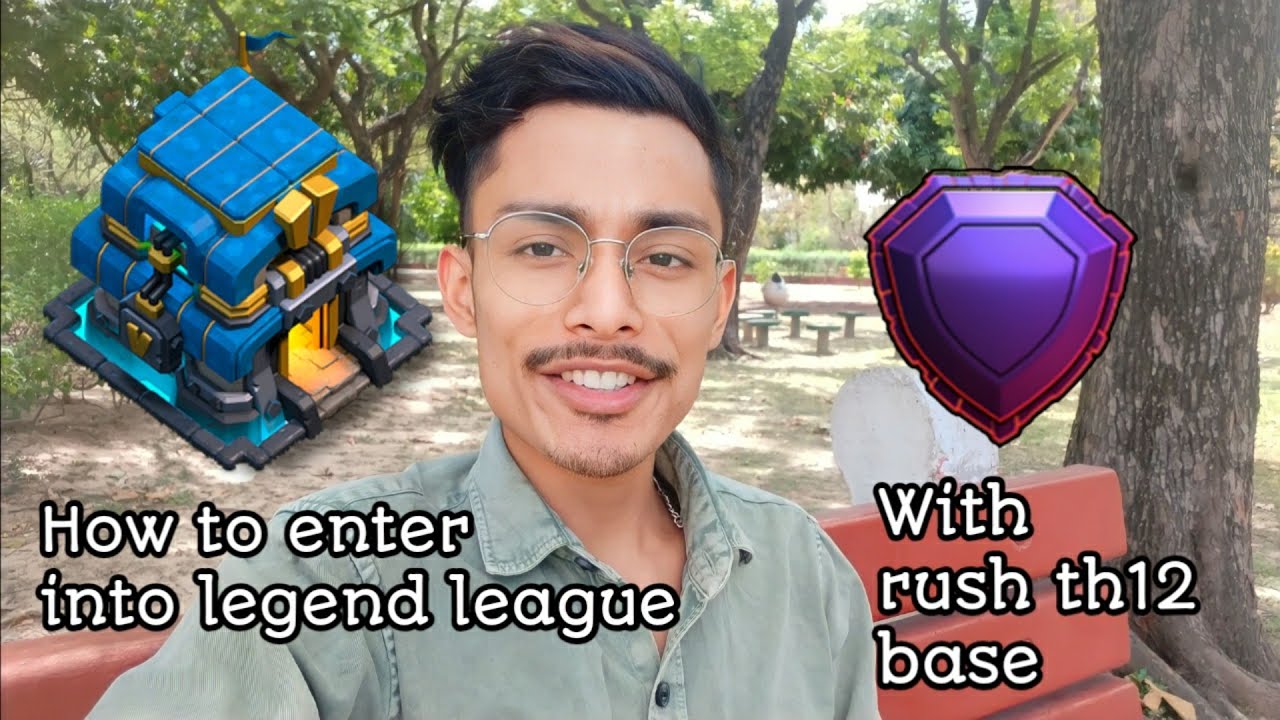 Th12 rush base in legend league | Trophies push trick in coc 2023 #coc ...