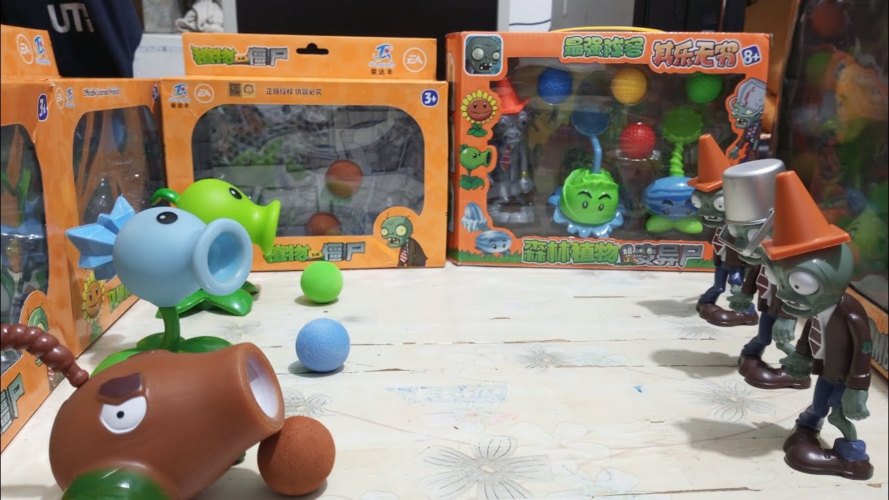 POPPERS (PEASHOOTER POPPER REVEIW +SNOW PEA AND COCONUT CANNON POPPER ...