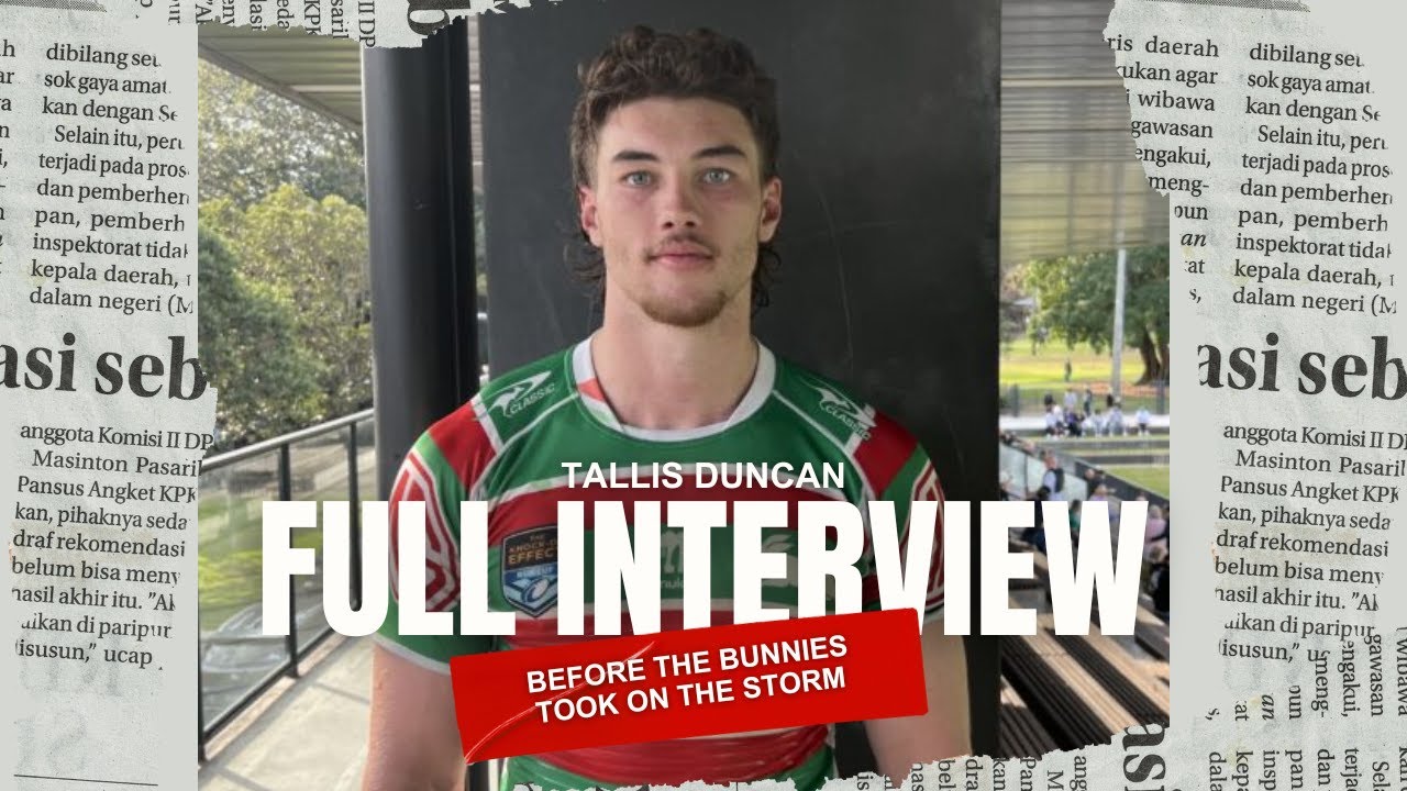 Tallis Duncan “I love this club” #rabbitohsradiopodcast #rabbitohs #nrl ...