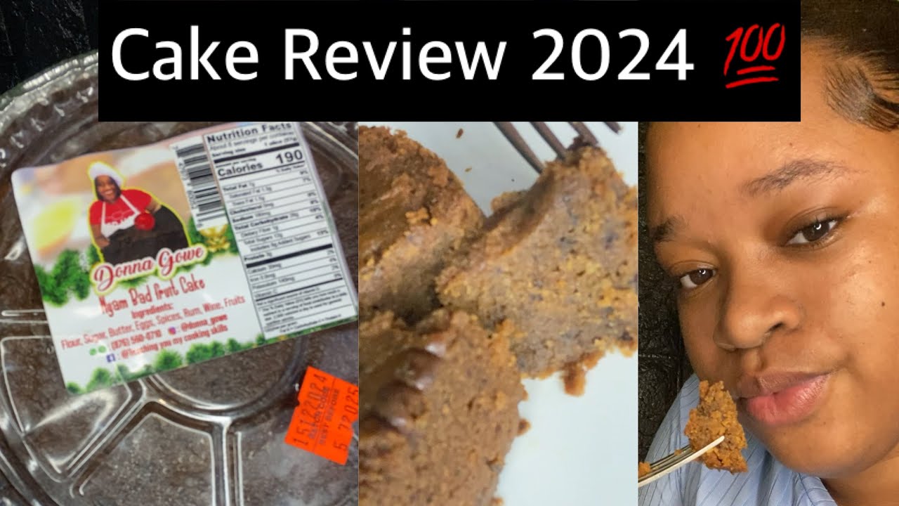Donna Gowe Nyam Bad Cakes Rev!ew 2024.. Coconut, Strawberry & Fruit ...