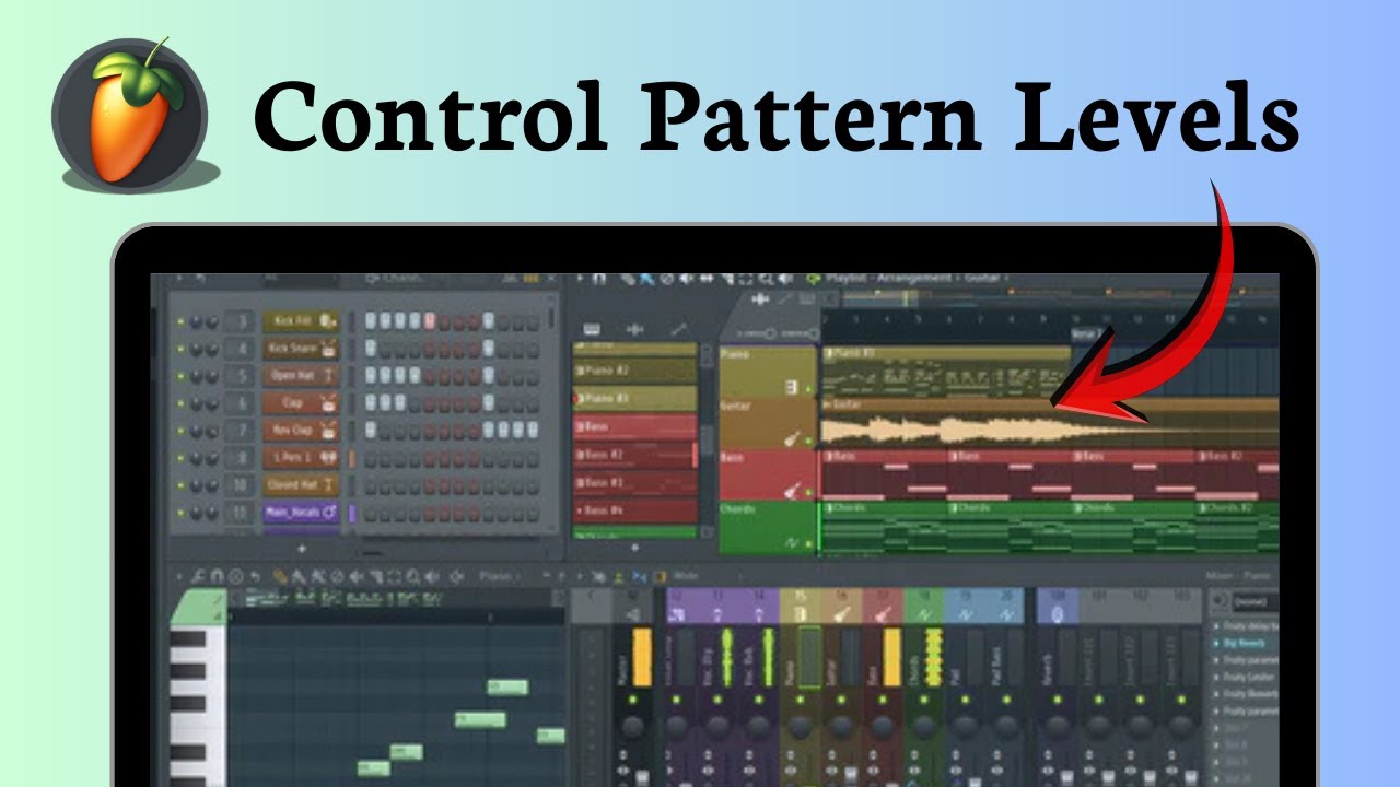 How to lower pattern volume in FL Studio (Fader Sync) - YouTube