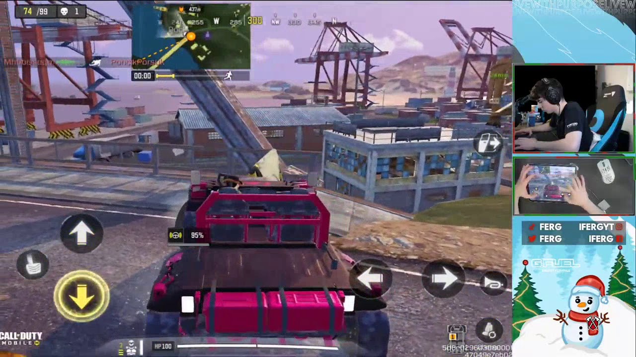 Iferg breaks his second ipad live on stream - YouTube