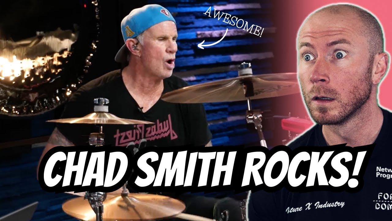 Drummer Reacts To| Chad Smith Plays Around The World Red Hot Chili ...