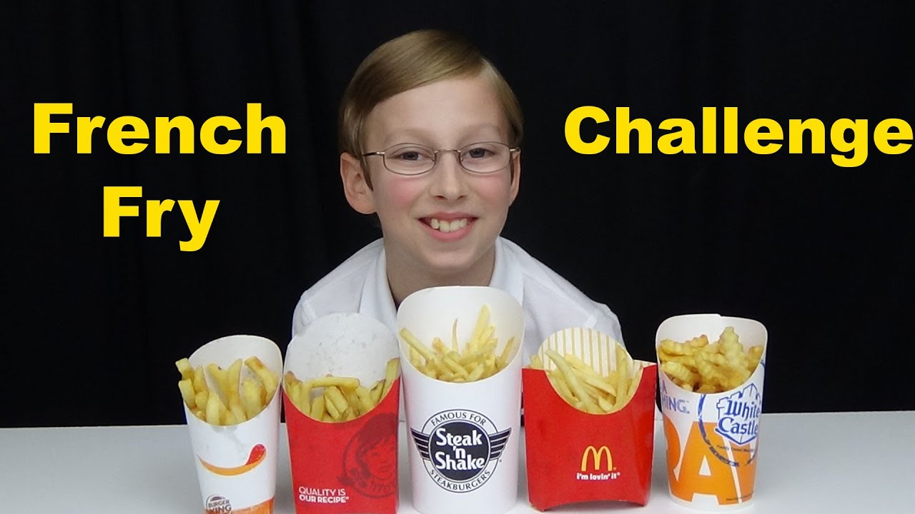 FRENCH FRY CHALLENGE | COLLINTV - YouTube
