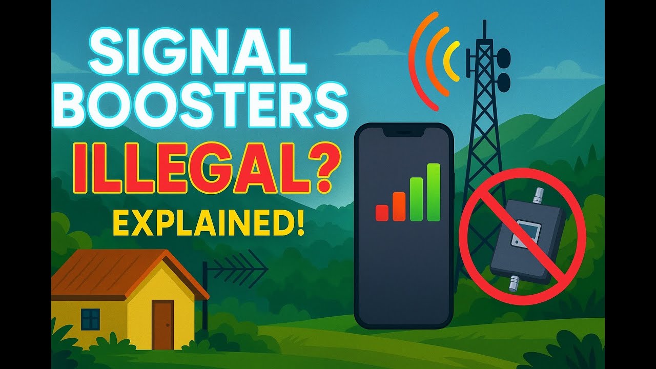 Why Signal Boosters Are Illegal in India | Passive vs Active Boosters ...