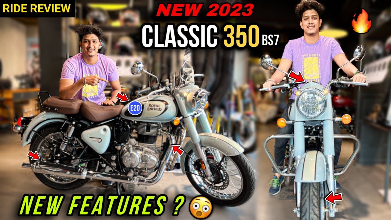 Finally 😱 RE Classic 350 OBD-2 E20 BS7 New Model 2023 RIDE REVIEW - New ...