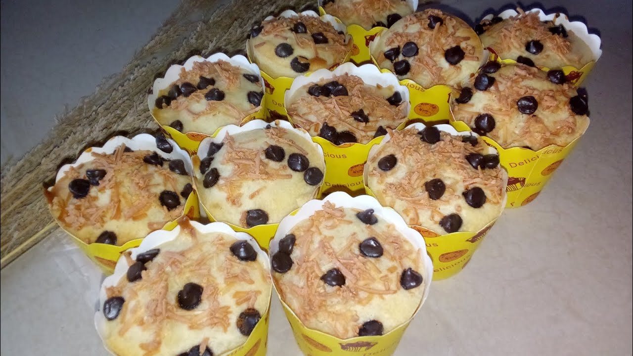 Resep MUFFIN TAPE hanya 2 telur - YouTube