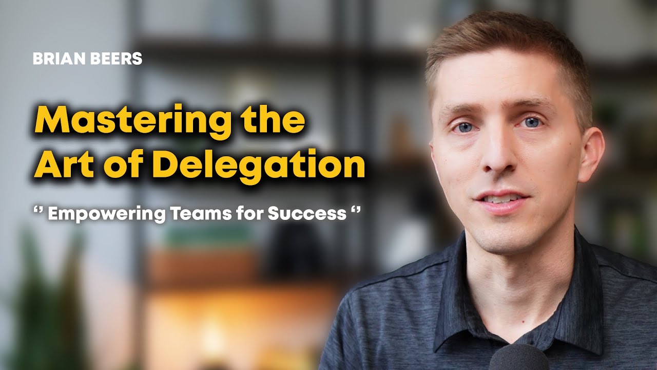 Art of Delegation for Small Business Owners - YouTube