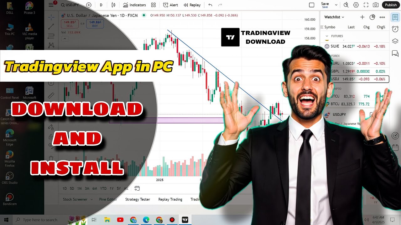 How to download TRADINGVIEW on laptop | TRADINGVIEW Download in PC ...