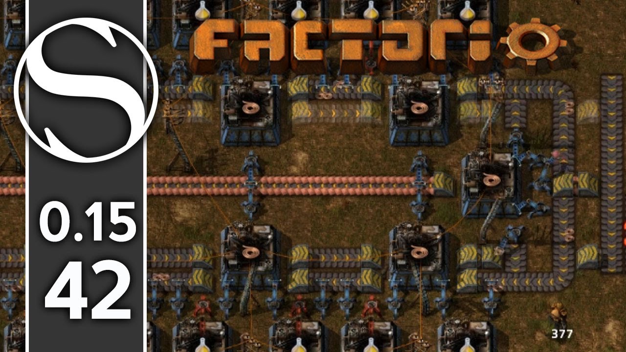Gold Science Layout | Factorio 0.15 Part 42 - YouTube