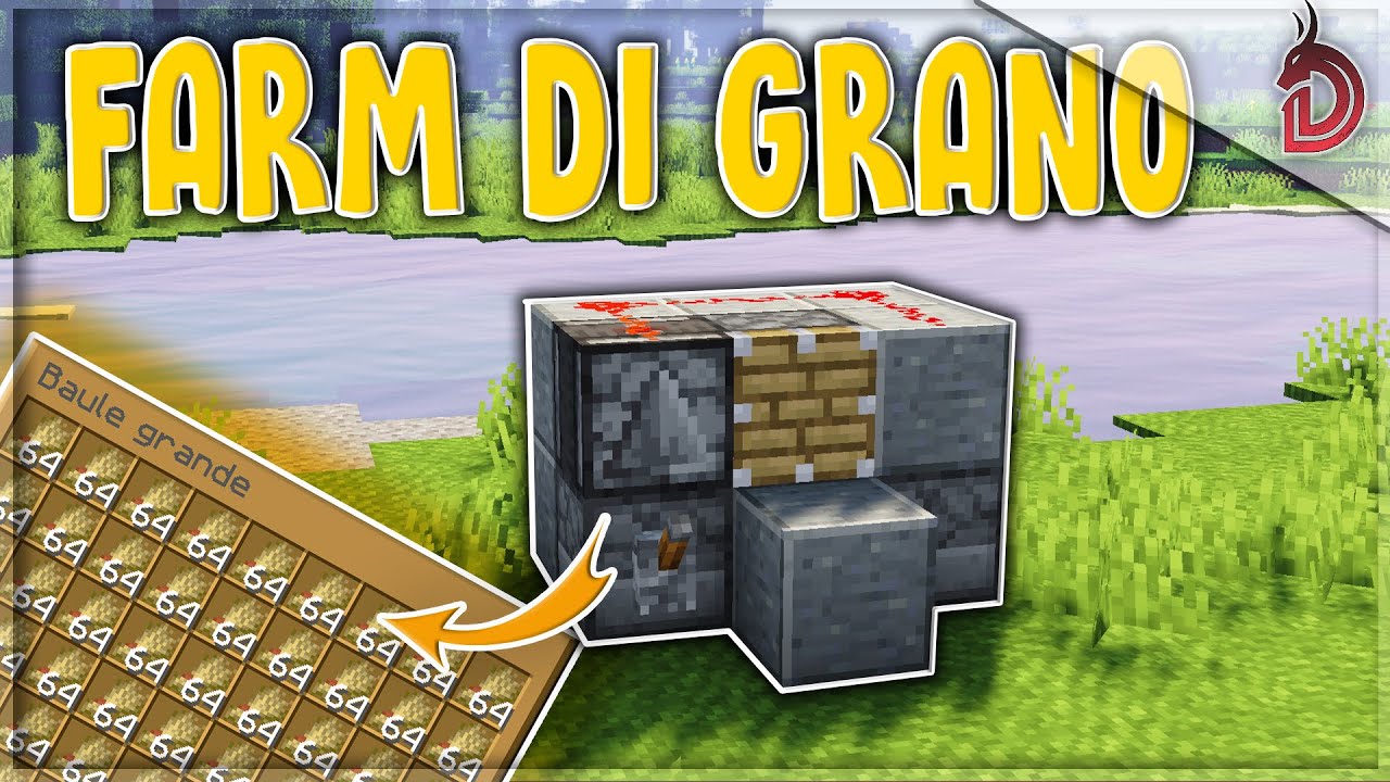 Come costruire una farm di grano AUTOMATICA super facile e op su ...