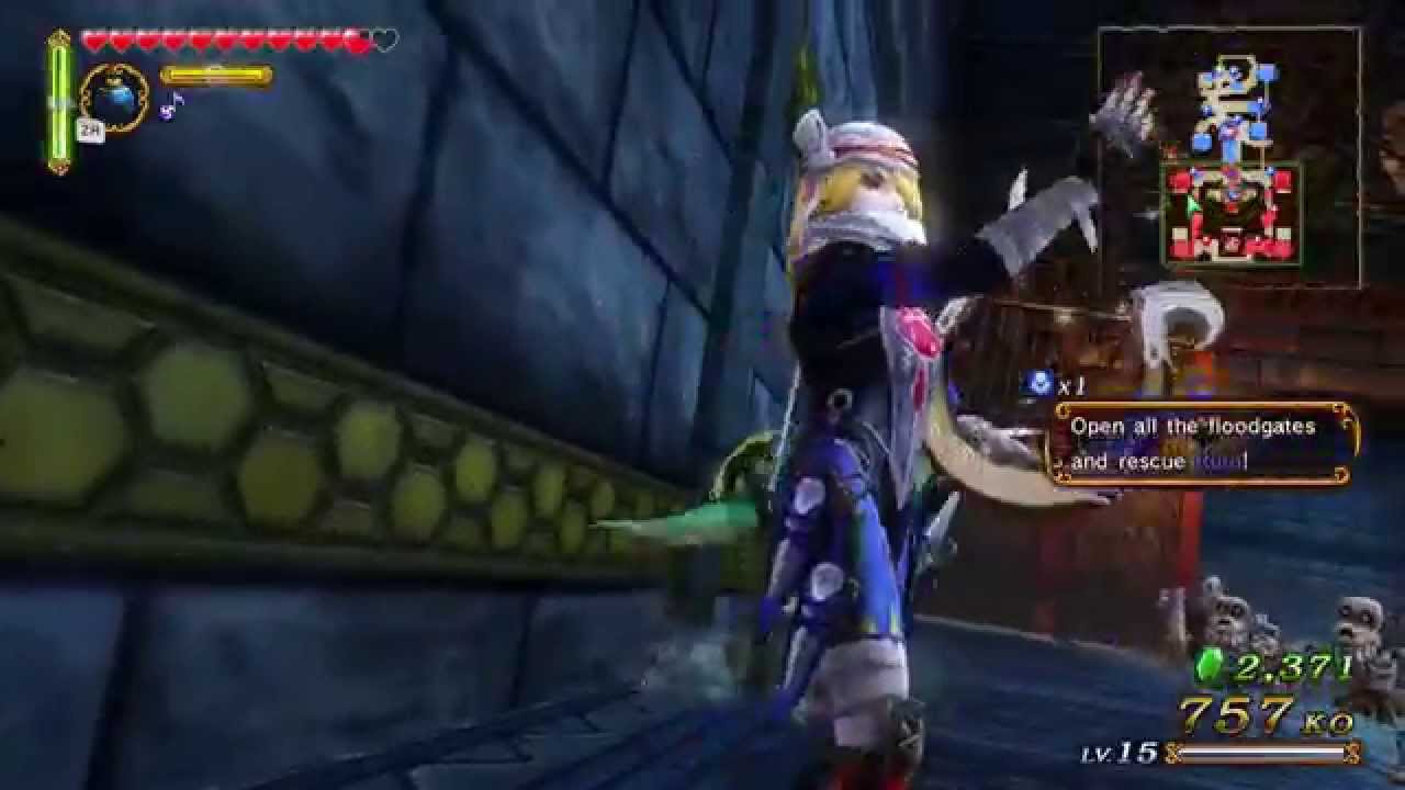 Let's Play: Hyrule Warriors: Lake Hylia - The Water Temple - YouTube