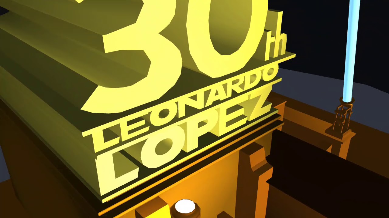 30th Leonardo Lopez Logo But 20th Animation Eox Pushes Him Off - YouTube