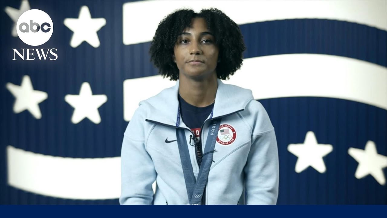 Olympian Lauren Scruggs talks earning silver medal in fencing - YouTube