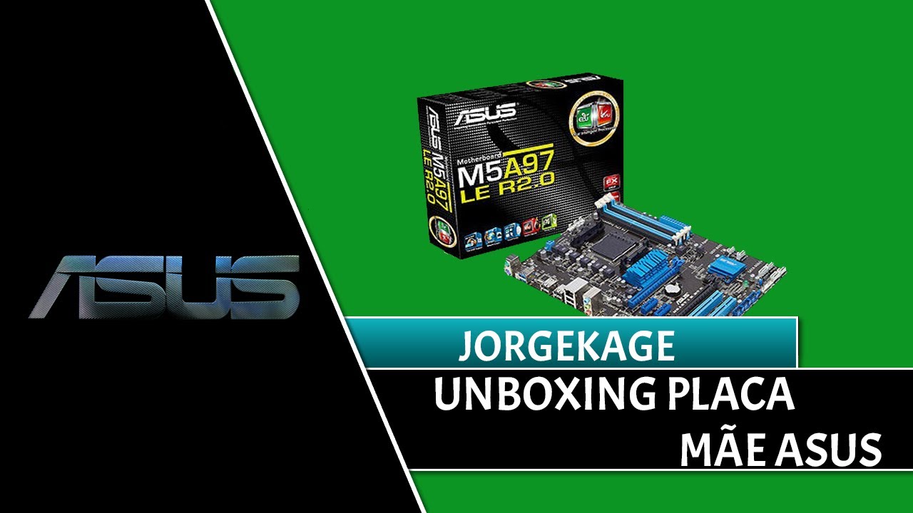 Unboxing placa mãe Asus M5 A97 LE R2.0 - YouTube