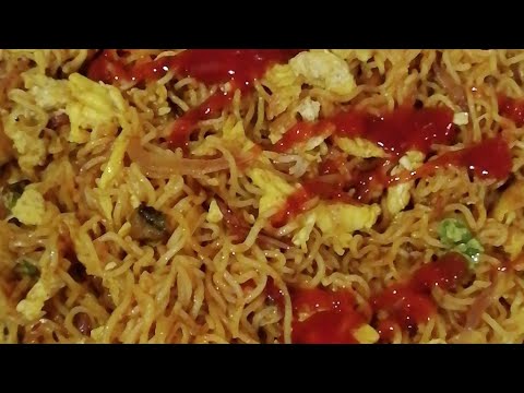 #Noor_Jahan_cooking. Anda Maggi. Anda Chaumin. Majedar. Banane ki Aasan ...