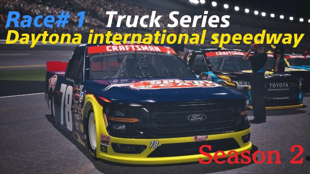 #NASCAR 25_Truck /career / Daytona - YouTube
