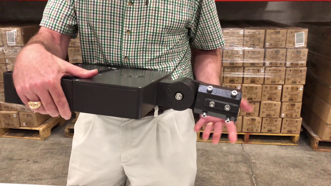 PLT LED Area Light Fixture - YouTube