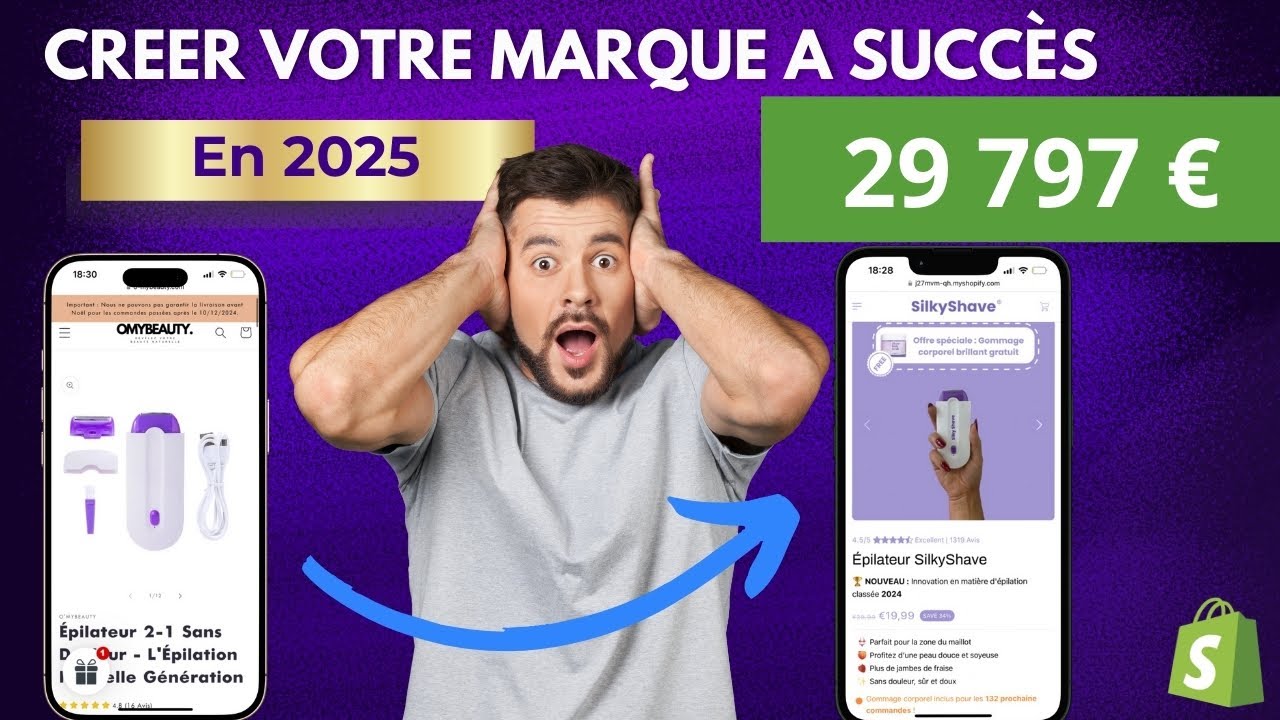 FORMATION GRATUITE : Comment Créer sa Marque à Succès en 2025 - Ecommerce & Shopify - YouTube