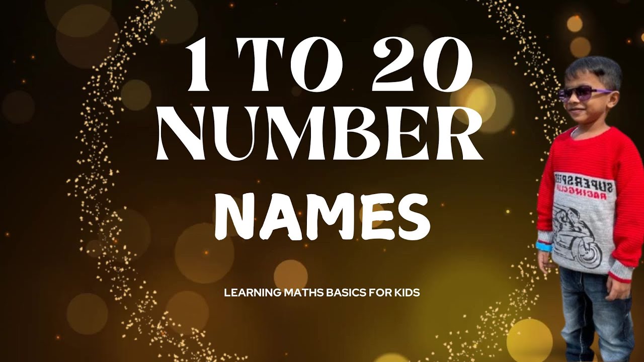 learn 1 to 20 spelling | Numbers Names 1 to 20 with spelling | one to ...