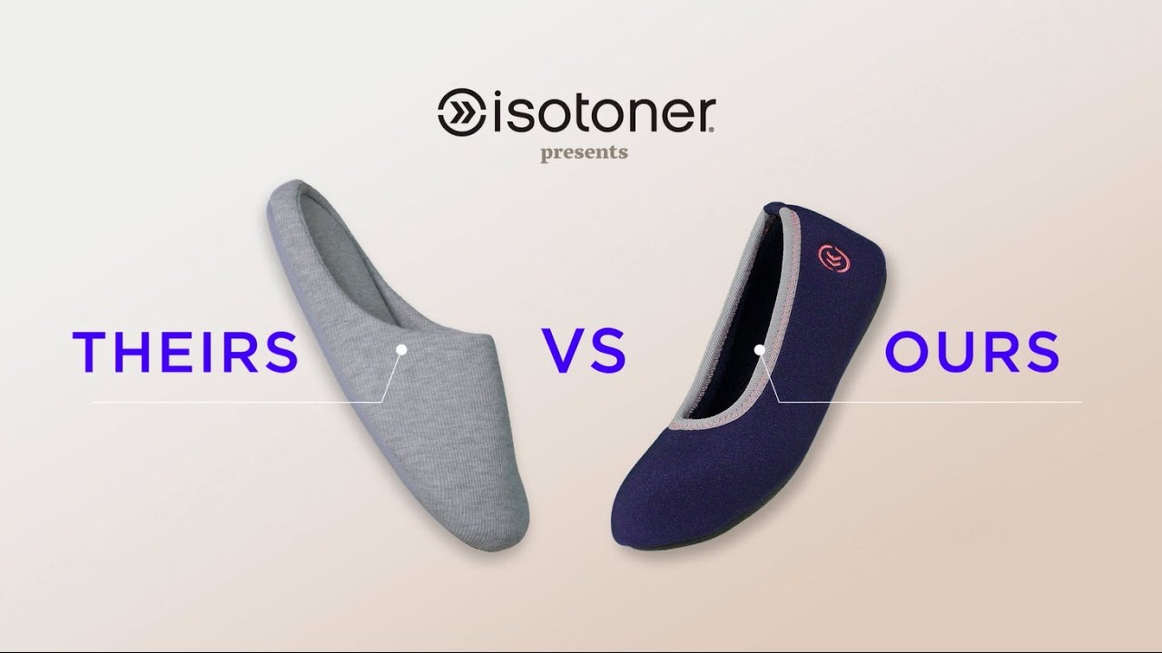 isotoner 360° Memory Foam - YouTube