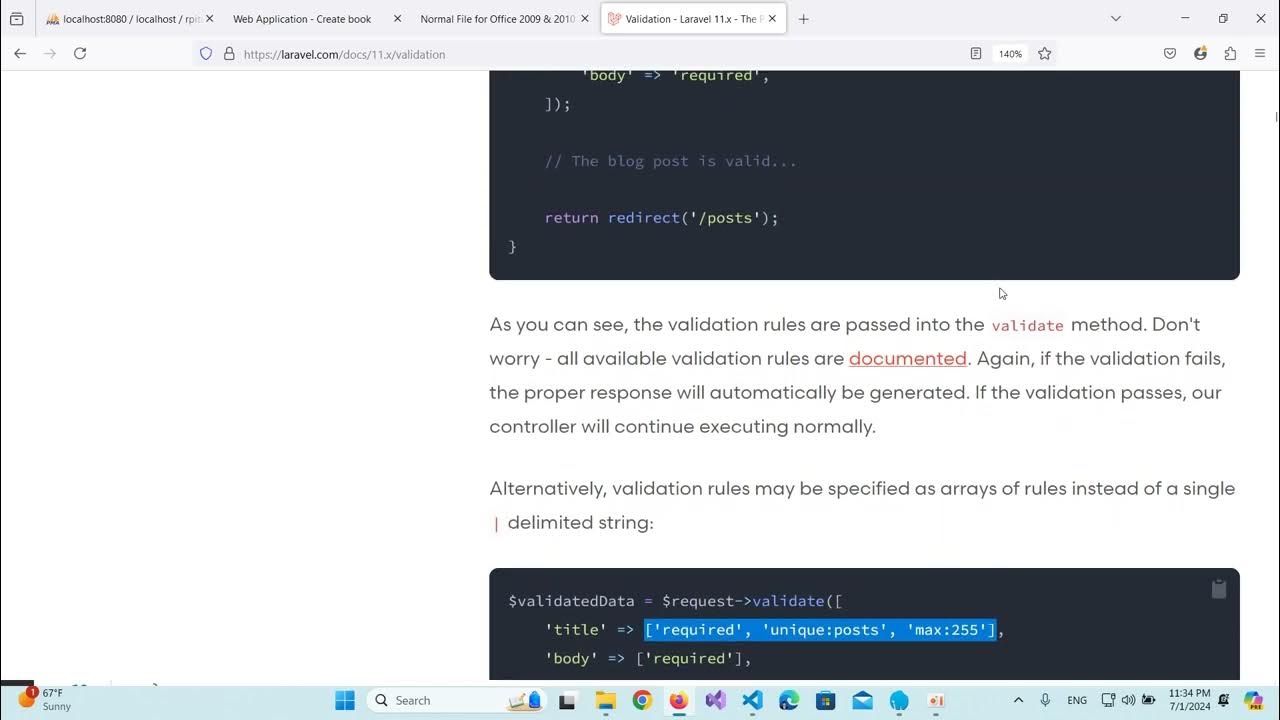 IT_Lab2 Morning-Laravel Framework-Insert and check validation form - YouTube