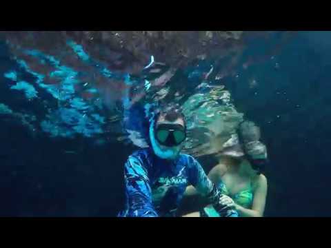 CAVE FREEDIVING COUPLE - YouTube