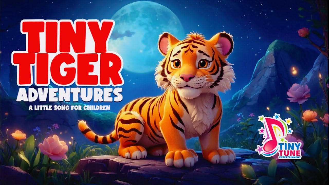 Tiny Tiger Adventures | A Little Song for Children - YouTube