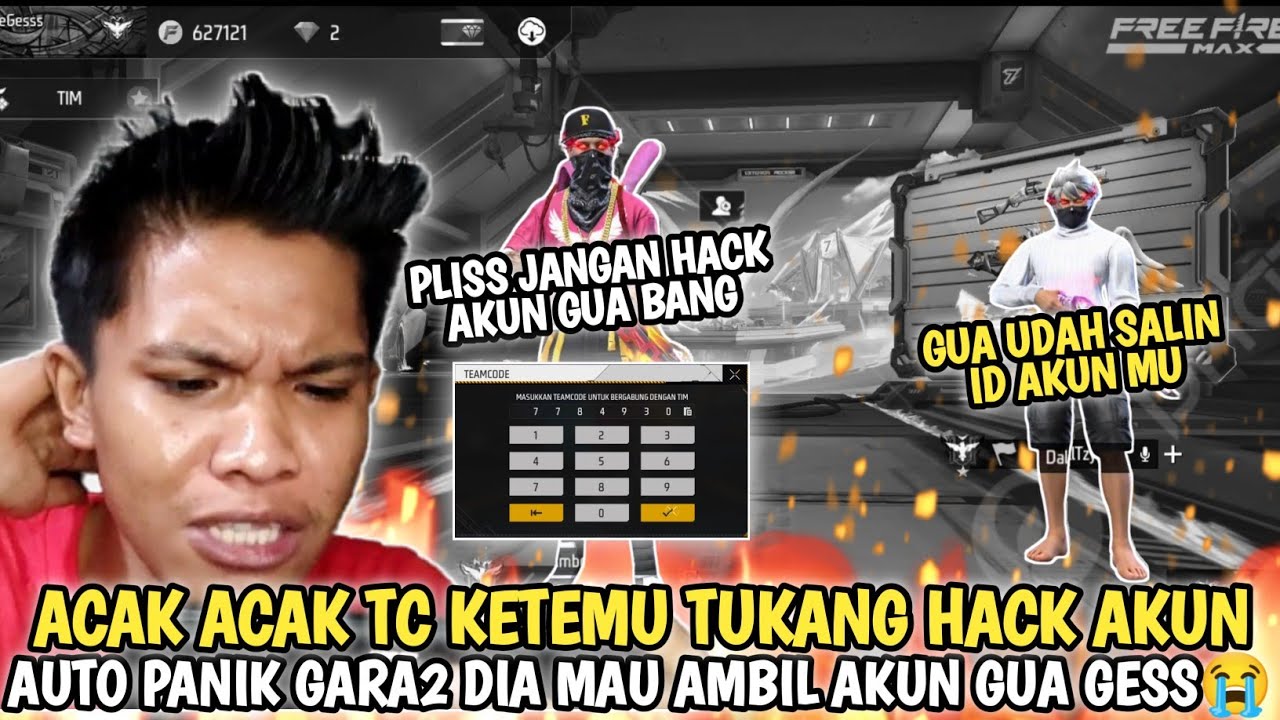 SUMPAH PANIK BANGETTT!! LAGI ACAK ACAK TIM CODE MALAH KETEMU TUKANG HACK AKUN EP EP😭 - YouTube