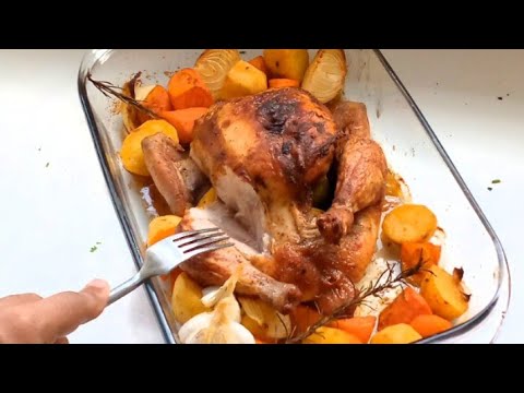 Kuku wa kuoka | Roast chicken | kuku choma ( Kiswahili) - YouTube