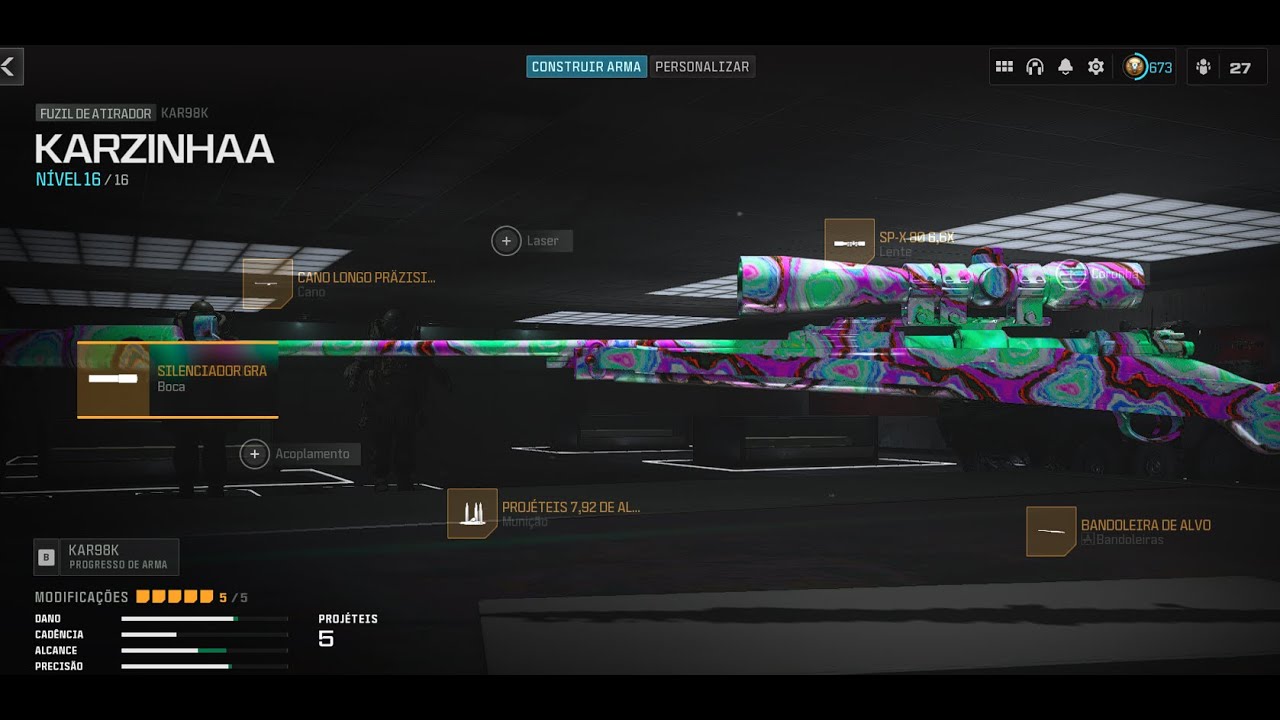 KAR98 VOLTOU PRO WARZONE E ESTÁ NO META - YouTube