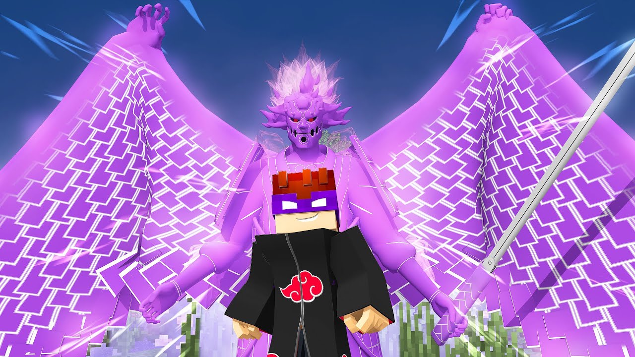 ATIVEI O SUSANOO PERFEITO DO SASUKE no MINECRAFT!! - Naruto - YouTube