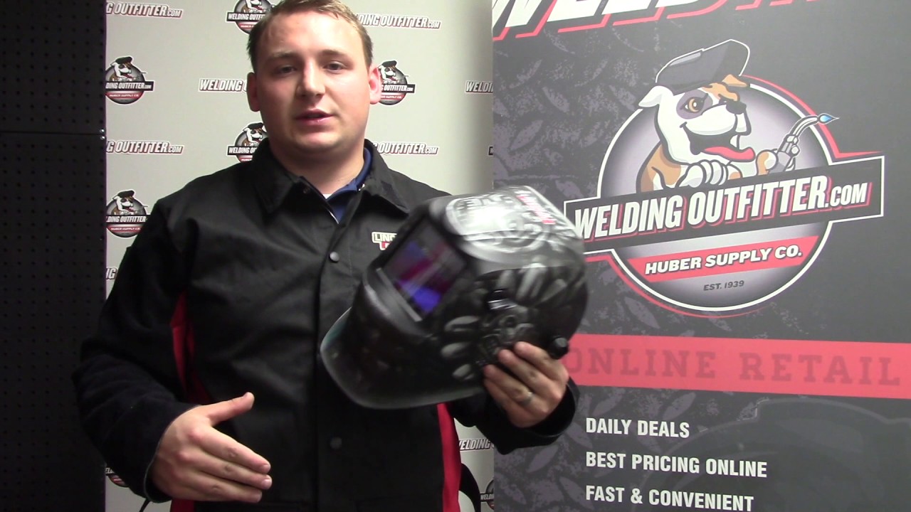 Lincoln K4175-3 Aztec 1840 Welding Helmet | WeldingOutfitter.com - YouTube