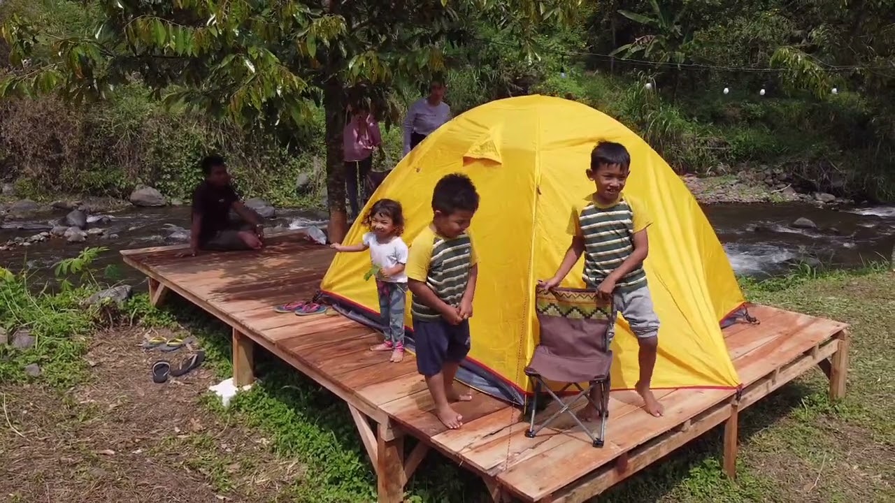 GUBUK MARAWATI tempat camp baru ,,Pacet(@Nglutus Sak karep ) - YouTube