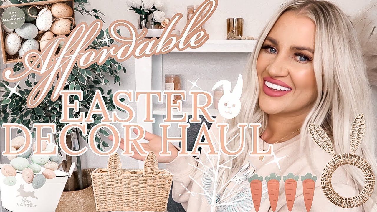 AFFORDABLE EASTER DECOR IDEAS & HAUL 2022 || KMART, TARGET, THE REJECT ...