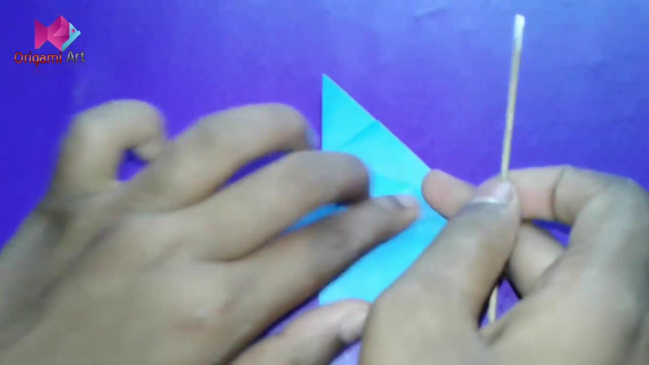 Easy Origami Fox।How to make an Easy Origami Fox।Paper Folding Fox ...