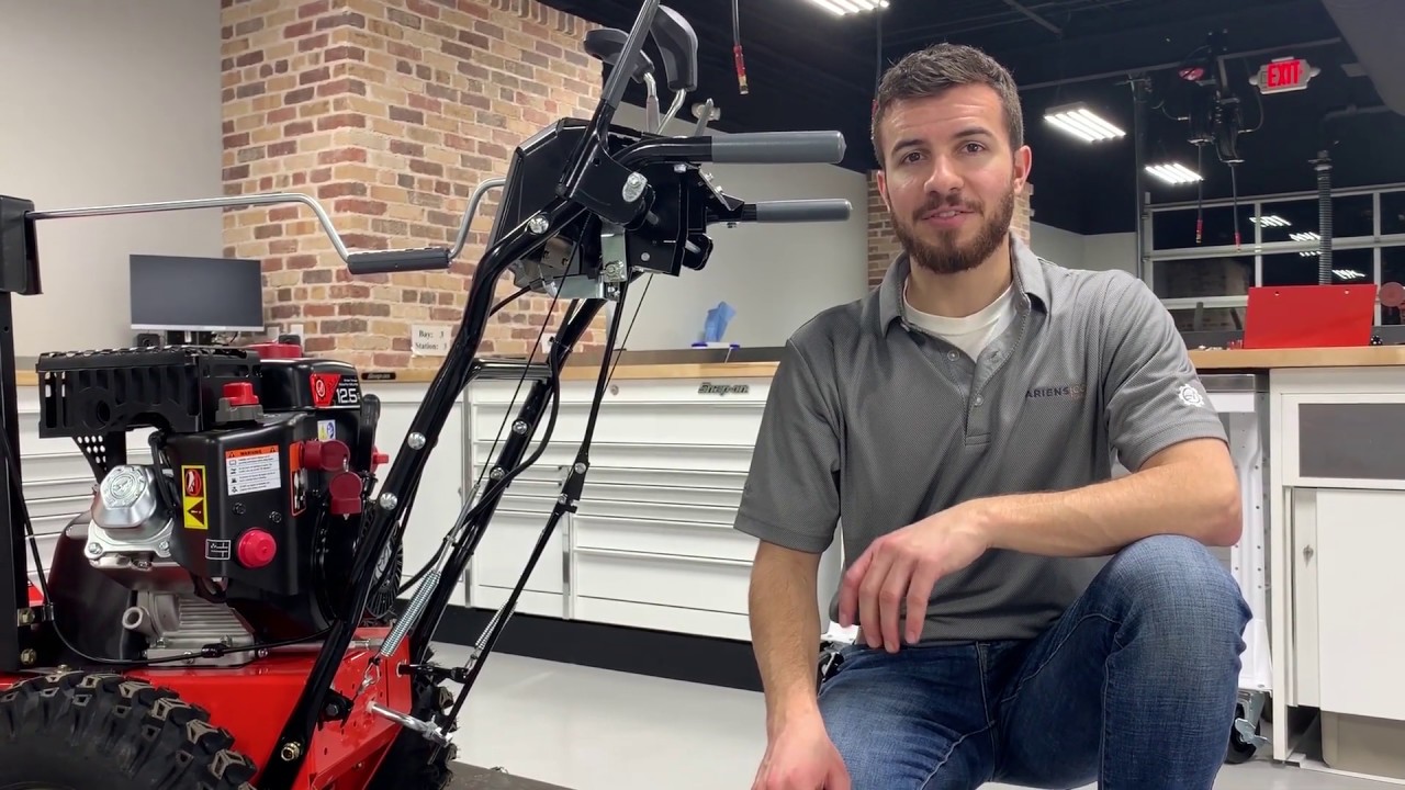 How to Adjust Your Snow Blower | Ariens® - YouTube