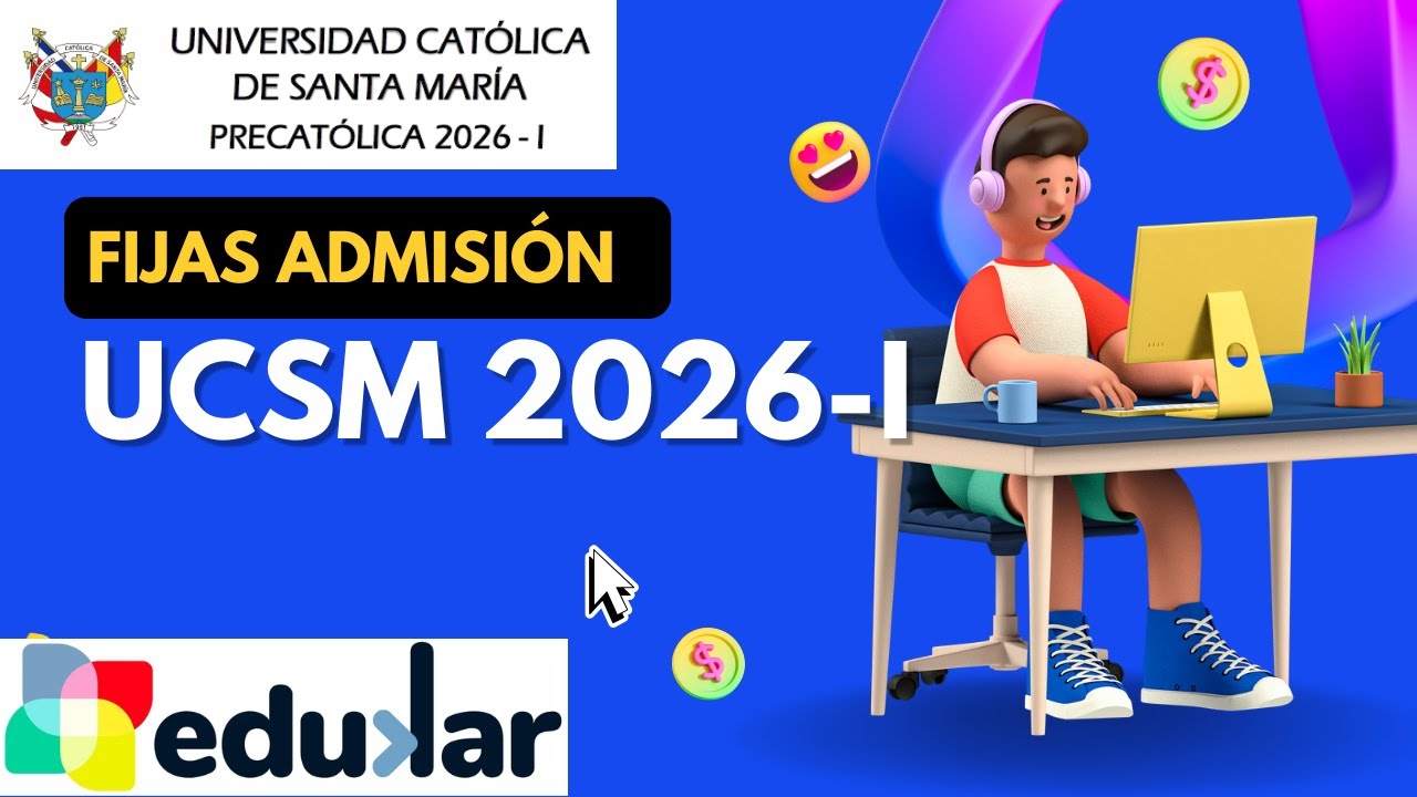 04. FIJAS ADMISIÓN UCSM 2026 -I - YouTube