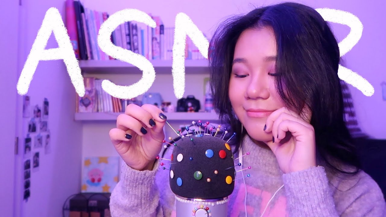 ASMR | removing needles from the mic *intense sounds* - YouTube